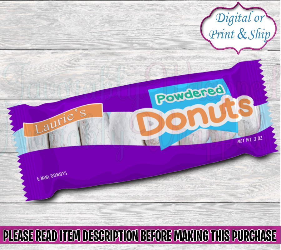 MINI DONUTS – Favorably Wrapped