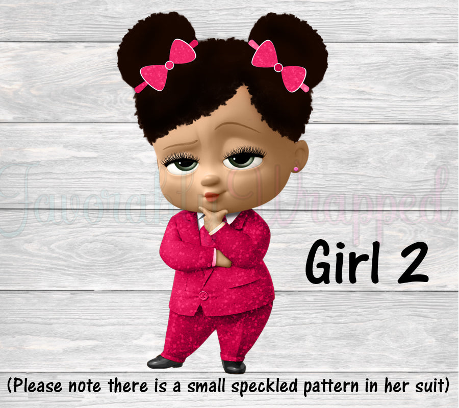 Boss Baby Girl Birthday Swirl Pop Labels-Boss Baby-Boss Baby Birthday ...