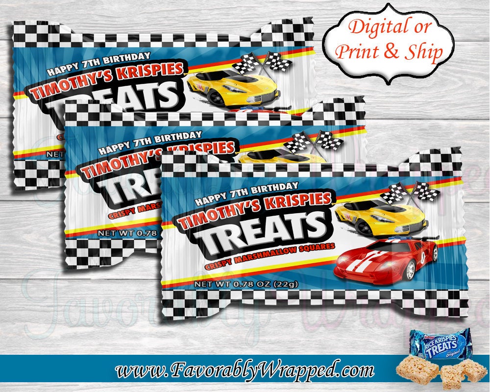 Race Car Rice Krispies Treats-Hot Wheels Rice Krispies Treats-Race Car ...